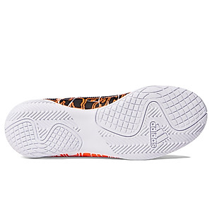 adidas X Speedportal Messi.4 Indoor Soccer Shoe, FTWR White/Core Black/Solar Red, 5.5 US Unisex Big Kid