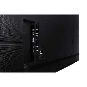 SAMSUNG Business QE82R 82 inch 4K UHD 3840x2160 LED Commercial Signage Display for Business with HDMI, Wi-Fi, and 3-Year Warranty, 350 nit (LH82QEREBGCXGO), Black