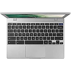 SAMSUNG 11 Chromebook, 11.6-inch HD Display, Intel Celeron N4020, 4 GB DDR4 RAM, 32 GB eMMC, Chrome OS, Intel UHD Graphics 600, Platinum Titan W/ MD Accessories