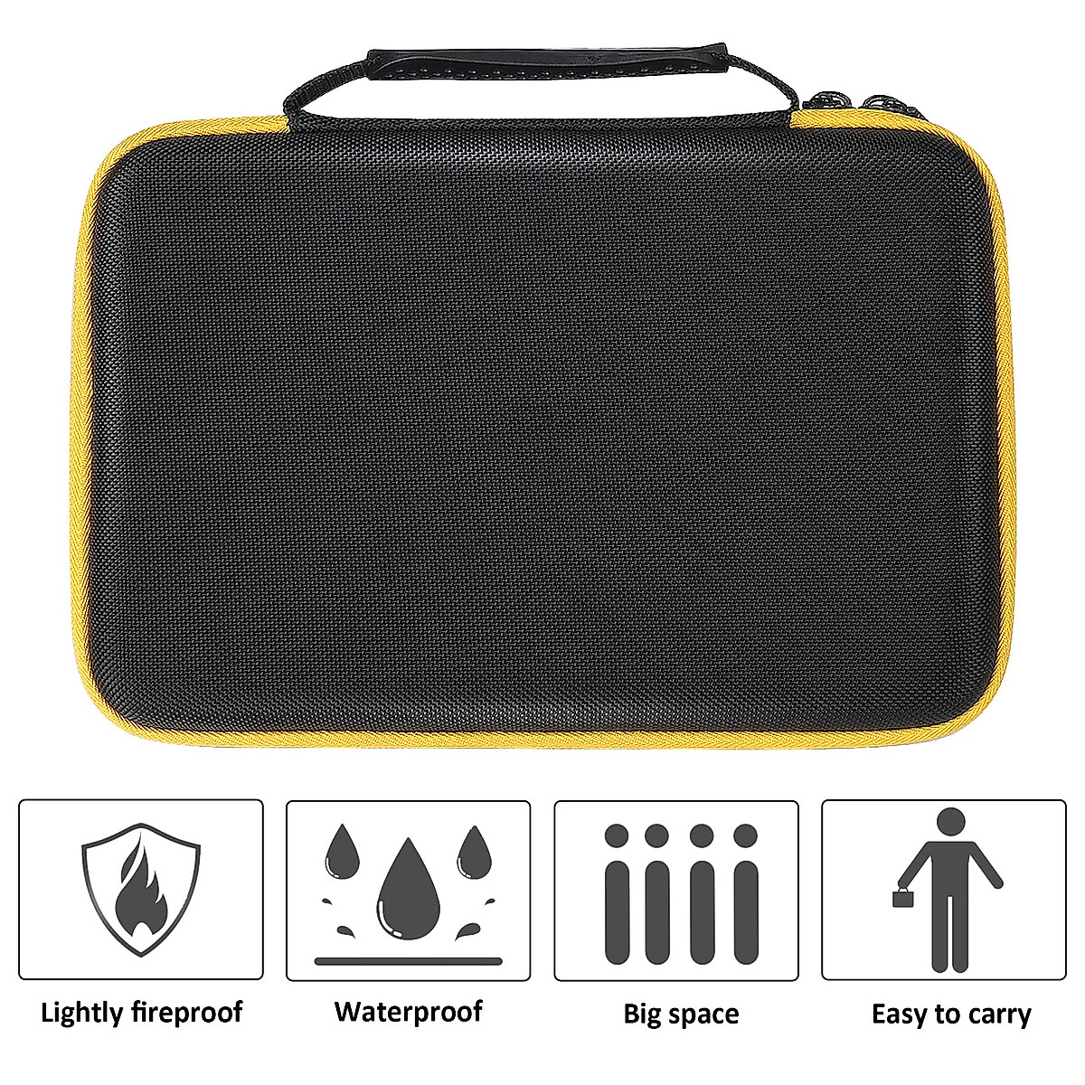 khanka Hard Storage Case Replacement for DEWALT 20V MAX* Drywall Cutting Tool (DCS551B), Case Only