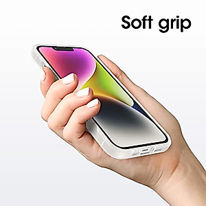 OtterBox iPhone 14 & iPhone 13 Prefix Series Case - STARDUST (Clear/Glitter), Ultra-thin, Pocket-friendly, Raised Edges Protect Camera & Screen, Wireless Charging Compatible