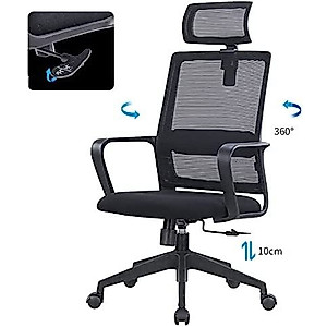 Office Chair Computer Chair Task Chair Office Recliner Gaming Chair Mesh High Back Computer Desk Chair Executive Task Swivel Chair Ergonomic Chair Desk Chair Work Chair
