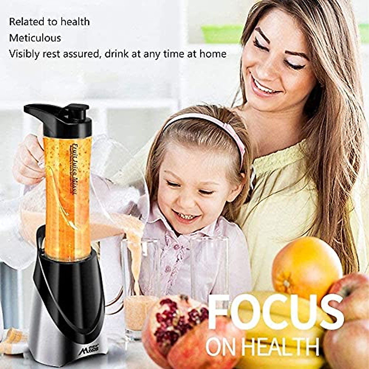 Blender Smoothie Professional Blender, High Speed Table Ice Crusher 22.000 Rpm, Bpa-free Tritan Blades, for smoothies, milkshakes, fruits and vegetables ZJ666