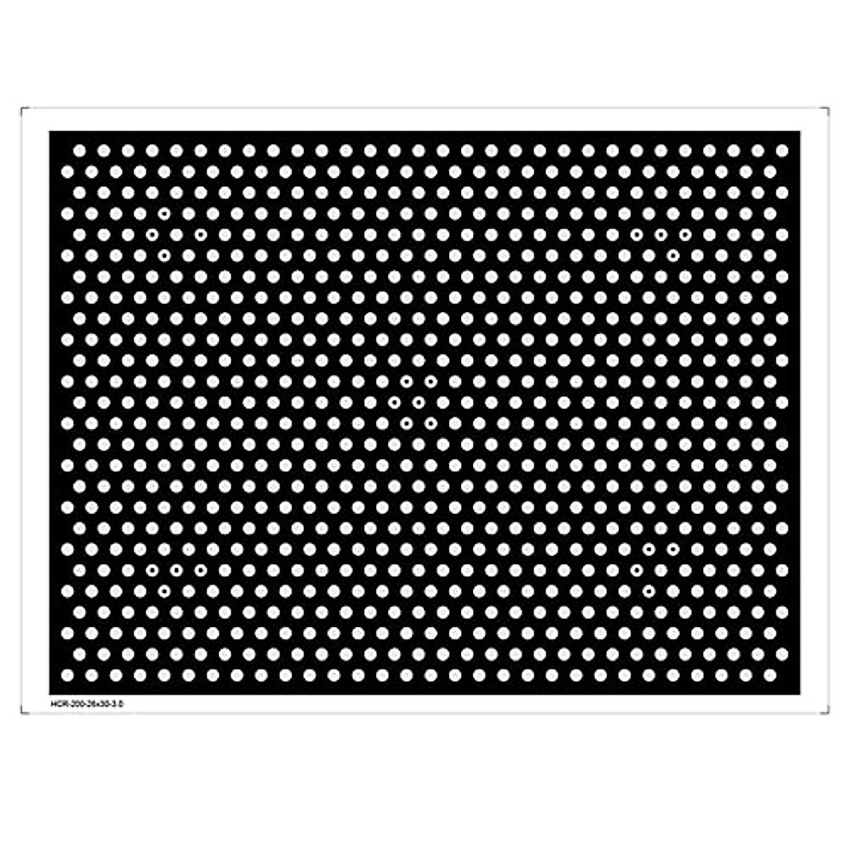 Microscope Accessories Kit Optical Rectification Calibration Plate Machine, Vision Transparent Calibration Board Accuracy 0.01mm Measurement Tool Microscope Slides (Color : 200x150mm)