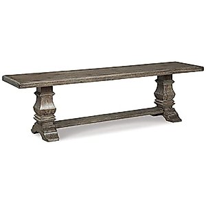 Signature Design by Ashley Wyndahl Dining Bench, Rustic Brown