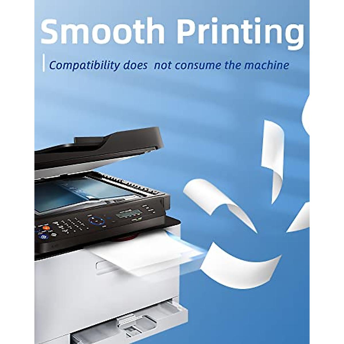 TN760 6000 Pages 2 Packs Toner Cartridge Replacement with Chip for Brother TN-730 TN-760 Black High Yield for DCP-L2550DW HLL2395DW MFCL2710DW MFC-L2750DW Printer