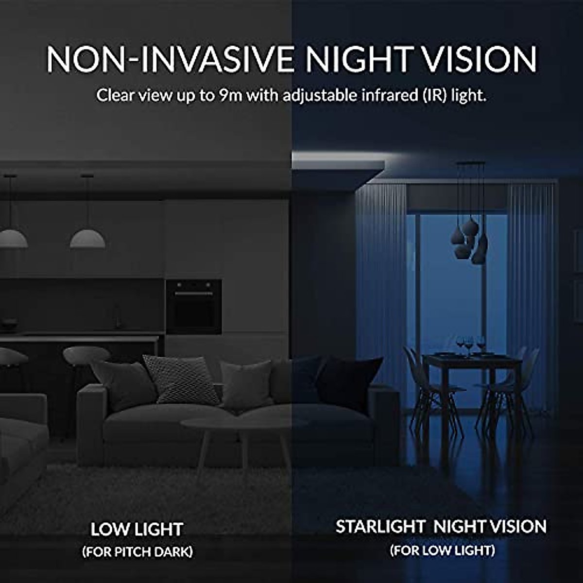 YI Dog Camera with Phone App, WiFi Indoor Cam with 2-Way Audio, Night Vision, 360-degree, Sound Motion Detection, Cat Pet Puppy Bird Animal Doggie Nanny Cam, Works with Alexa and Google Assistant