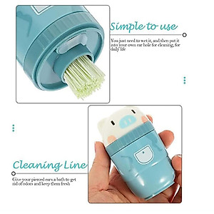 Ujicde 240Pcs Ear Piercing Cleaning Line, Disposable Piercing Aftercare Piercing Cleaning Line, Ear Hole Floss Earrings Hole Care Odor Removal Cleaner Tool for Girls, Women, Men (Color : Pink)