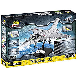 COBI Armed Forces Rafale C Fighter Aircraft, Silver