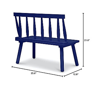 Delta Children Windsor Bench, Navy