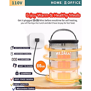 Bento Box Adult Lunch Box with Insulated Bag Spoon Fork, Stainless Steel Thermal Food Container 3-Tier Stackable Lunch Box for Adults Teens, Leak-proof Salad Snack Boxes for Work, School- Rainbow