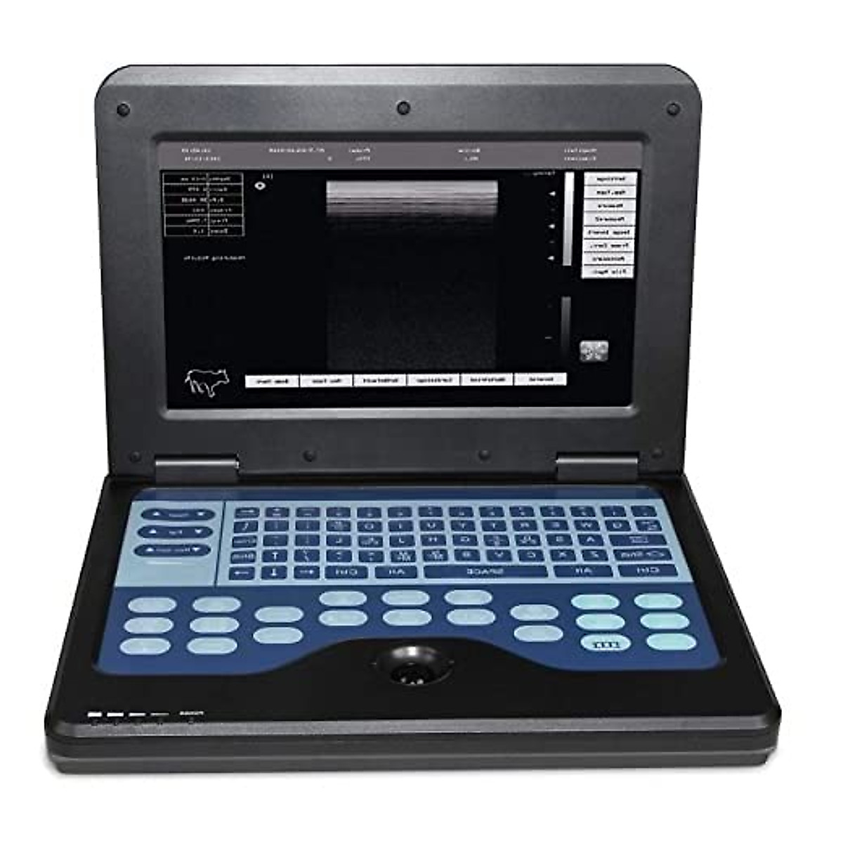 Portable Vet Veterinary B-Ultrasound Scanner，for Pregnancy，with Convex Probe for Horse,Goat,Cow,Sheep and Pig, CMS600P2 Vet CONTEC(Convex Probe)