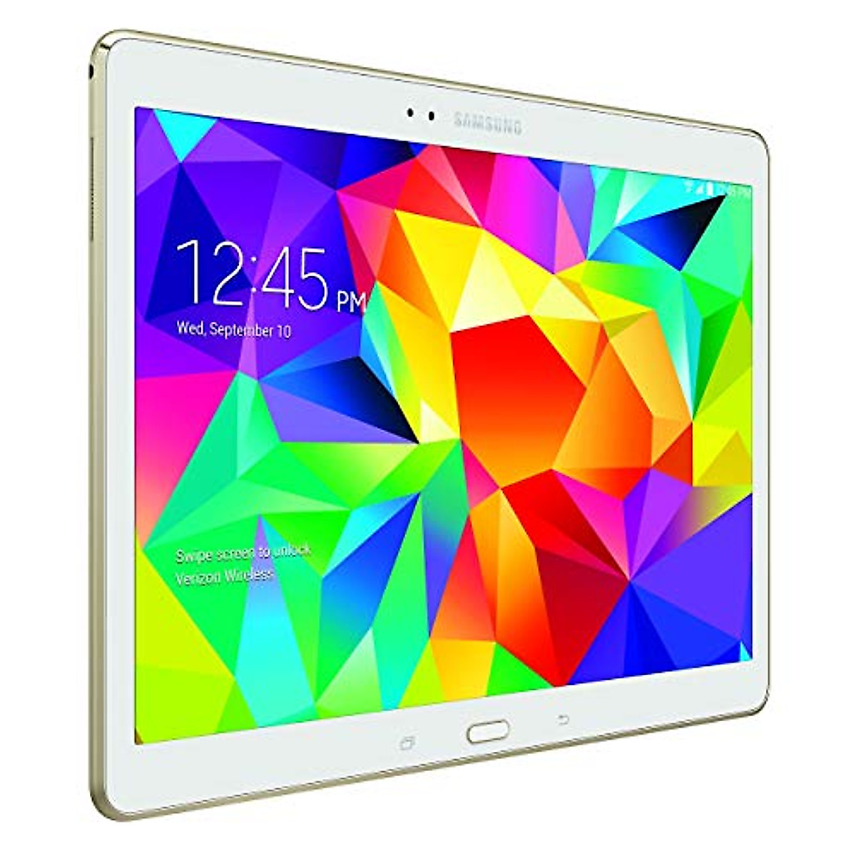 Samsung Galaxy Tab S 10.5 LTE Tablet, 16GB, WIFI + Verizon - Dazzling White (Renewed)