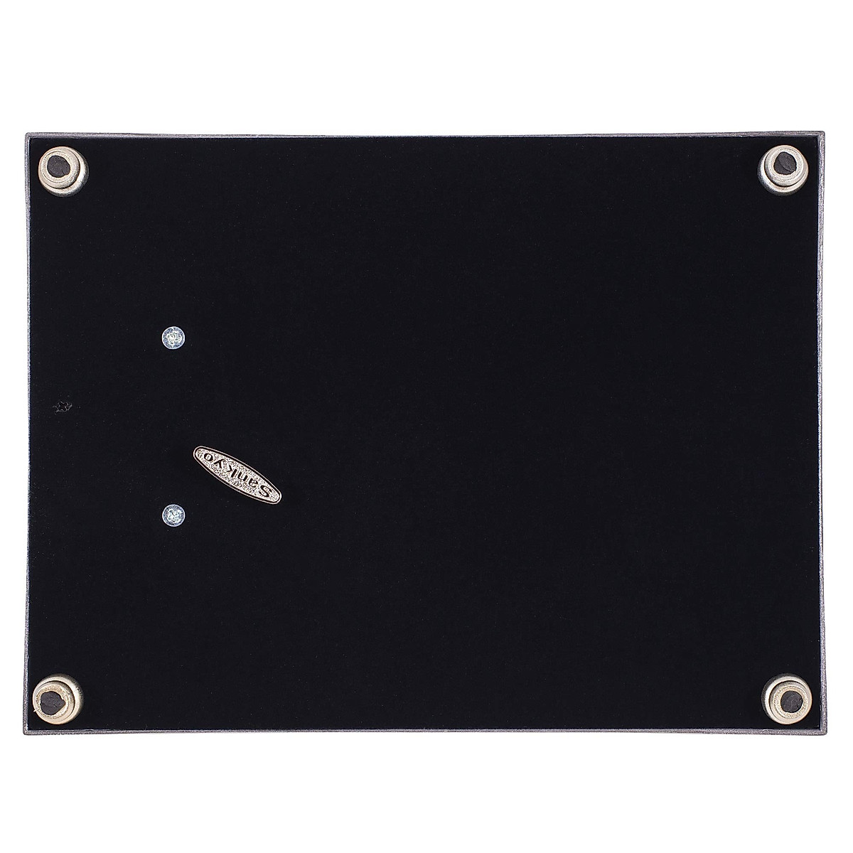 Cottage Garden I'm So Blessed to Have You Brushed Silvertone Jeweled Music Box Plays Wind Beneath My Wings