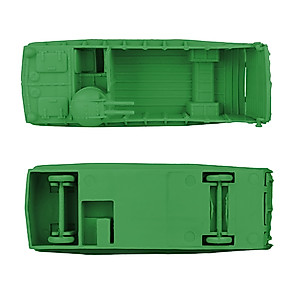 BMC Classic Marx Landing Craft - 4pc Green Plastic Army Men Boat Vehicles