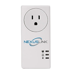 NexusLink Powerline G.hn Powerline Adapter | Pass-Through Outlet | 1200Mbps | 2-Unit Kit | (GPL-1200PT-KIT)