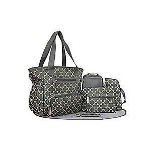 SoHo Grand Central Station Diaper Bag (Green)
