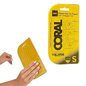 CORAL Paperwiz 3-in-1 Wallpaper Smooth Seam and Trim Smoothing Tool Wall Paper Smoother Application kit 69500