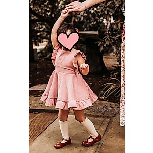 Zando Toddler Knee High Socks Girls White Ruffle Thigh High Stockings Kids Baby Knee High Tube Socks Cotton Breathable White Socks for Toddlers Girls 18-24 Months Milk White 1Pack 12-24 Months