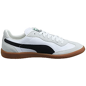 PUMA mens Super Liga Og Sneaker, Puma White-puma Black-puma Team Gold, 11 US