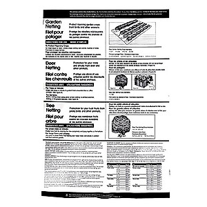 Ross 15720, Garden Netting, For Garden and Yard Use, 14’ X 45’, Black