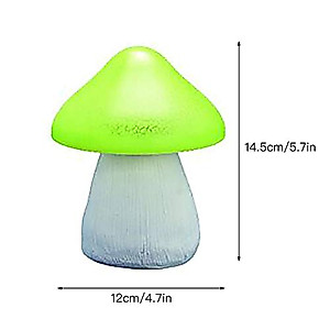 Solar Mushroom Light Solar Powered Garden Lights Outdoor Waterproof Decorative Led Solarâ€‚Light for Garden Lawn Yard,Red,210222QY01-1-8640-1653328241,12x14.5cm/4.7x5.7in