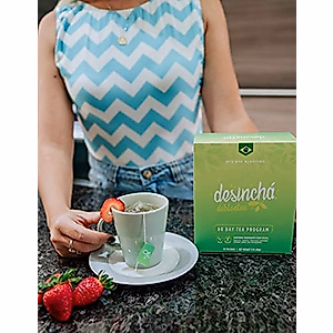 Desincha Tea - Natural Herbal Tea | Increase Energy, Supports Mental Focus & Metabolic Health I All 8 Natural Ingredients I 60 Day Supply