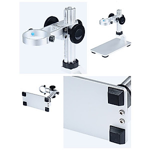 CZDYUF G600 Aluminum Alloy Stand Bracket Holder Lifting Support for Digital Microscope USB Microscope (Color : PC)