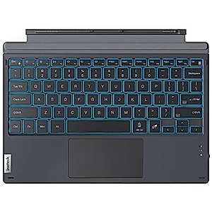 Inateck Surface Pro 7 Keyboard, Bluetooth 5.0, 7-Color Backlight, Compatible with Surface Pro 7/7+/6/5/4, KB02026 Gray
