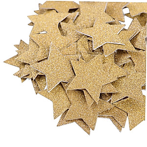 Gadpiparty 100pcs Wedding Table Scatter Five Stars Confetti Star Glitter Confetti for Confetti Paper Heart Confetti Paper Confetti Valentine Confetti Cake Decor Tableware Baby Dining Table