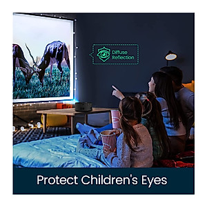 TOPOB Ultra-Small Portable Projector, can be Connected to External Earphone Audio Micro Mini Mobile Phone Projector YT200