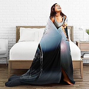 AzudyaPle Flannel Blanket Carrie Singer Underwood Throw Blanket Air Conditioning Blanket for All Season Living Room Bedroom 80"x60"