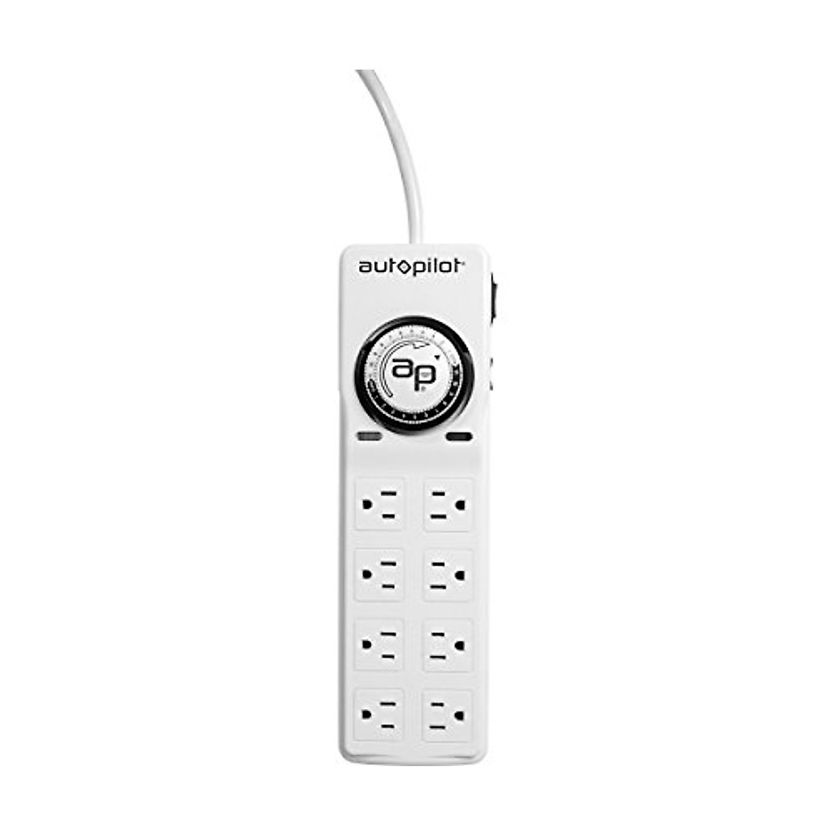Hydrofarm TMSP8 Surge Protector with 8 outlets &amp Timer