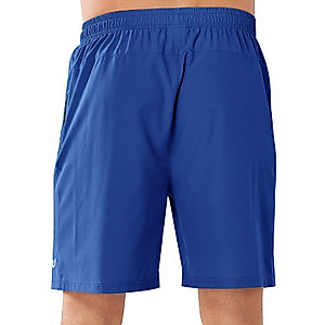NORTHYARD Men's Athletic Running Shorts Quick Dry Workout Shorts Lightweight Sports Gym Basketball Shorts Hiking Exercise RoyalBlue-7 inches 3XL