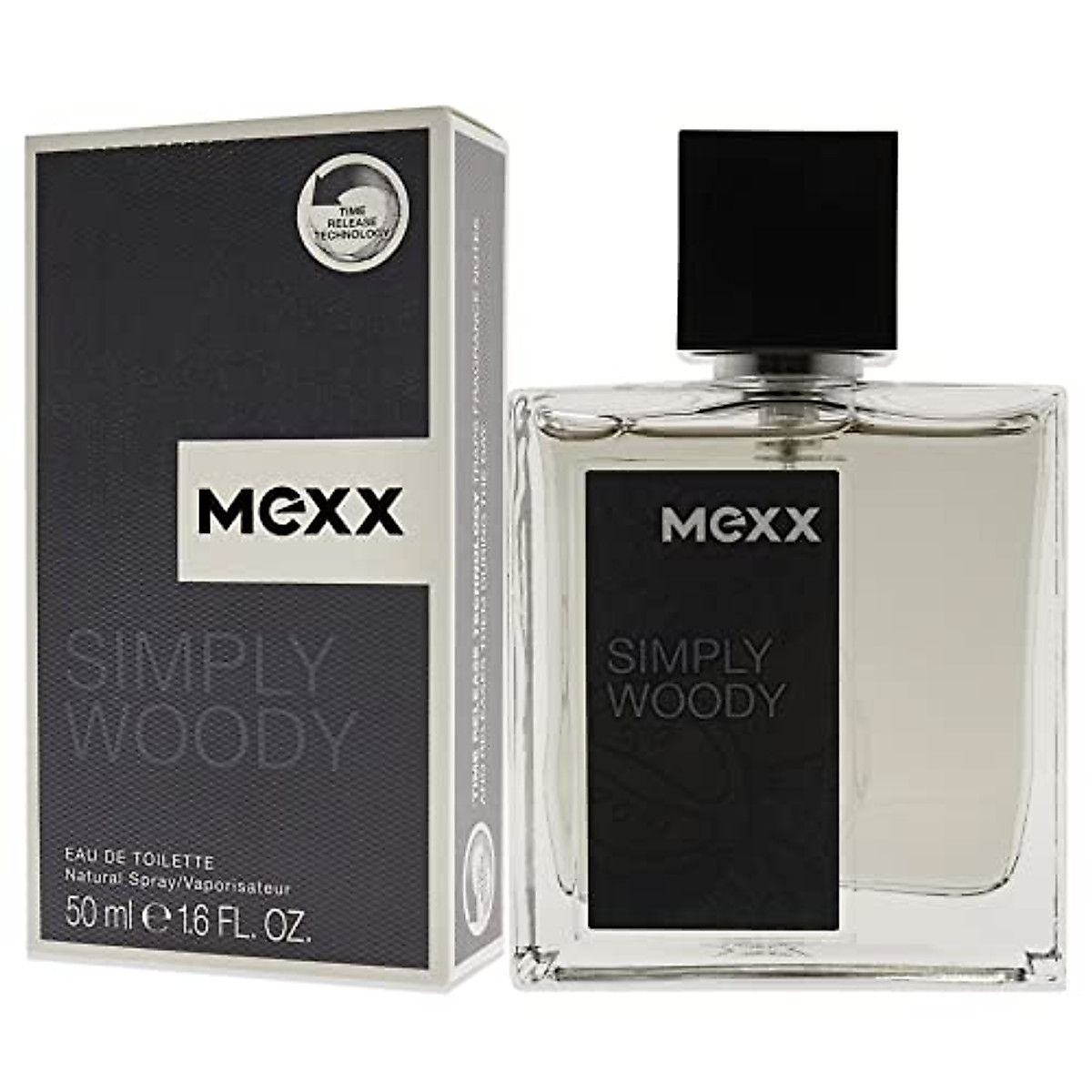 Mexx Simply Woody Eau de Toilette Spray, 1.6 Fl Oz