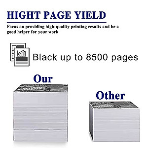3 Pack Compatible TN-850 TN850 Toner Cartridge Replacement for Brother DCP-L5500DN L5600DN MFC-L6700DW L5700DW L5900DW HL-L6250DW L6400DW/DWT L5000D L5100DN Printer,Sold by HOBBYUNION