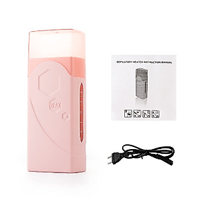 Portable Wax Warmer for Hair Removal, Electric Roll On Wax Heater for Depilatory Wax Melts, Wax Warmer Kit Home Waxing Machine for Women and Men