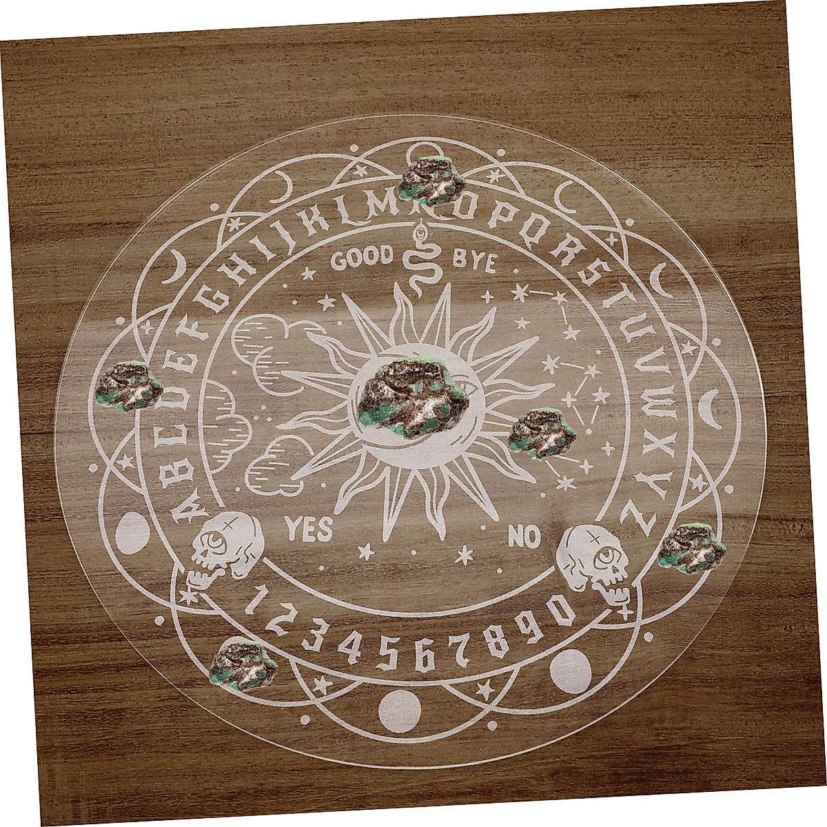 Pendulum Dashboard Divination Pendulum Board Divination Message Board Table Divination Board Divination Tools Decorative Divination Board Acrylic Board Pendulum Board Decoration