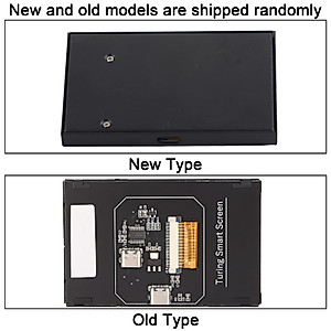 Yoidesu IPS USB Mini Screen, 3.5in Data Monitor CPU GPU RAM PC Sensor Panel Display Temperature Monitor Computer Temp Monitor Host Extended Display for Windows System