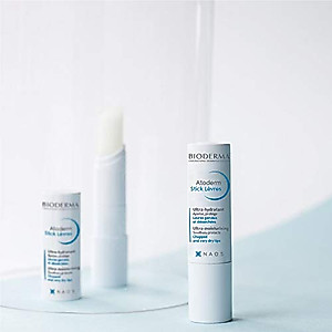 Bioderma - Atoderm - Lip Stick - Hydrating, Soothing and Renewing Lip Stick - for Dry Lips , Pack of 2