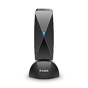 D-Link VR Air Bridge for Meta Quest 2/3/Pro - Dedicated WiFi 6 Connection Between Quest VR Headset and Gaming PC - Wire-Free/LAG-Free PCVR Gameplay - Official Made for Meta Accessory (DWA-F18)