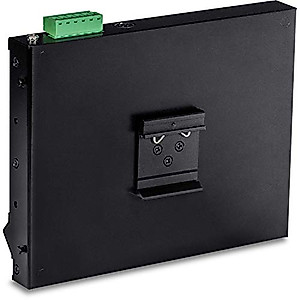 TRENDnet 8-Port Industrial Gigabit Poe+ Wall-Mounted Front Access Switch, TI-PG80F, 8X Gigabit Poe+ Ports, DIN-Rail Mount, 48 –57V DC Power Input, IP30, 200W Poe Budget, Lifetime Protection