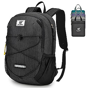 SKYSPER Small Hiking Backpack -12L Lightweight Packable Daypack for Travel Foldable Water Resistant Backpacks for Women Men