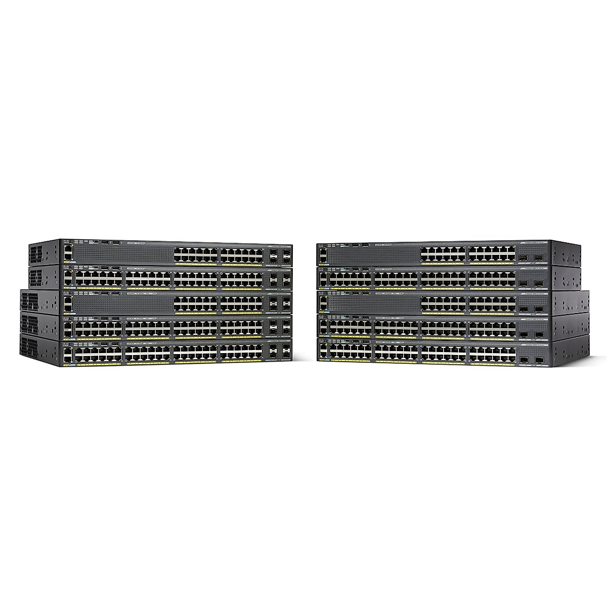 Cisco Catalyst WS-C2960X-24PS-L 24-Port PoE Ethernet Network Switch (Renewed)