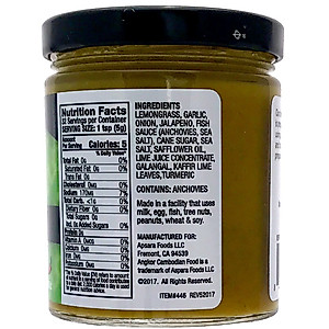 Cambodian Lemongrass Paste - sofi™ Award Winner (6oz)