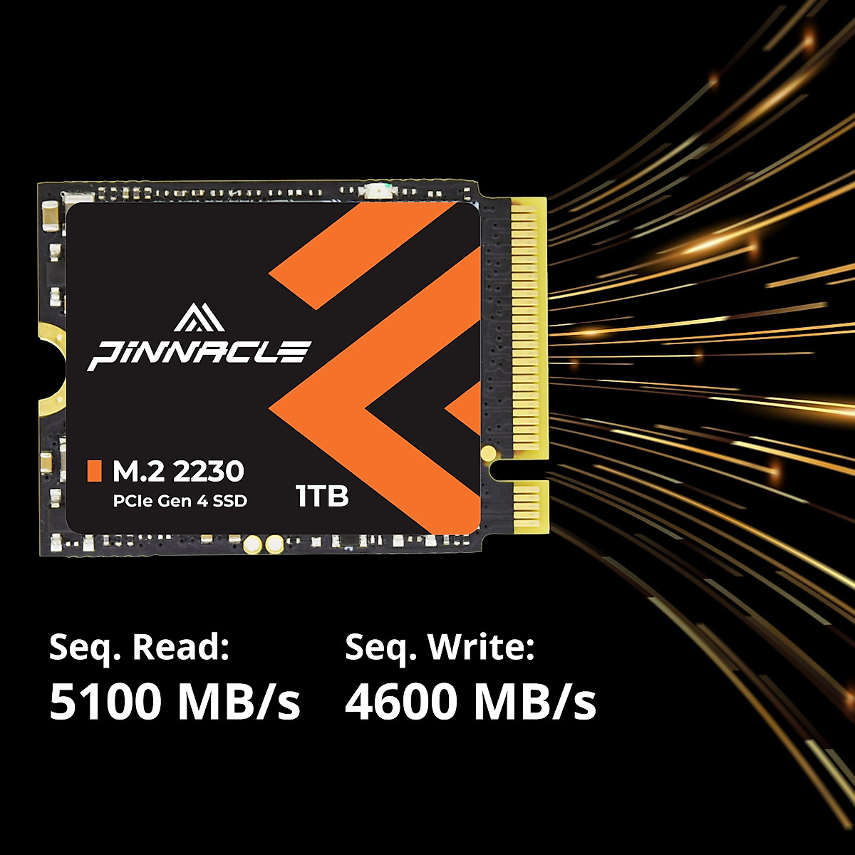 Timetec 1TB M.2 2230 SSD NVMe PCIe Gen4x4 Read Up to 5,100 MB/s Compatible with Steam Deck, ASUS ROG Ally, Microsoft Surface pro 9/ pro 8/pro 7+/pro X/laptop3/laptop4/laptop go/book3, Mini PCs