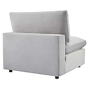 Modway Commix Down-Filled Overstuffed Performance Velvet 3-Seater Sofa