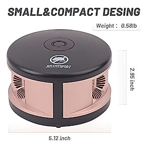 Mice Repellent Indoor Ultrasonic, 6-in-1 Mouse Rodent Pest Control Plug-in Rat Deterrent Away Rose Red