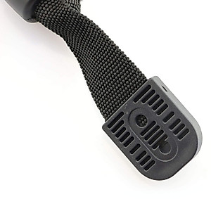 Tegg Kayak Carry Handles 2PCS Black Canoe Side Mount Carry Handles with Hardware Soft Grip Handle Durable Webbing for Kayaks Suitcase Luggage