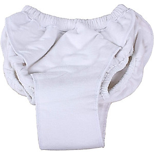 Pull On Style Adult Cloth Diaper by LeakMaster – 100% Cotton Flannel, Multi-Layered Reusable Adult Incontinence Diaper. Use with Plastic Pants (X-Large 36-44-Inch Waist)